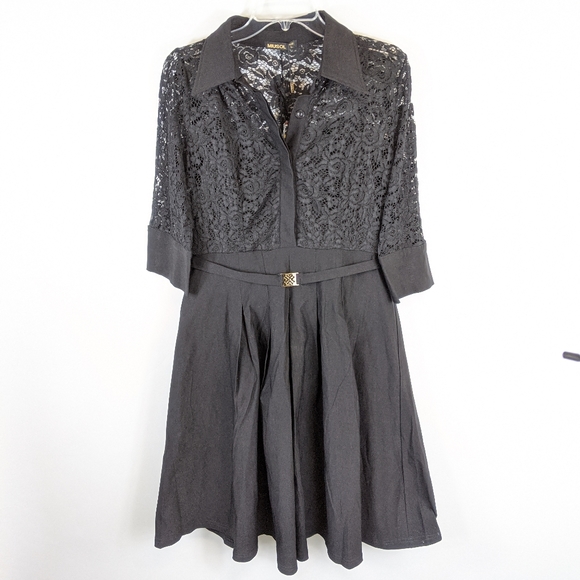 Miusol | Dresses | Nwt Miusol Black Lace 95s Style Dress | Poshmark
